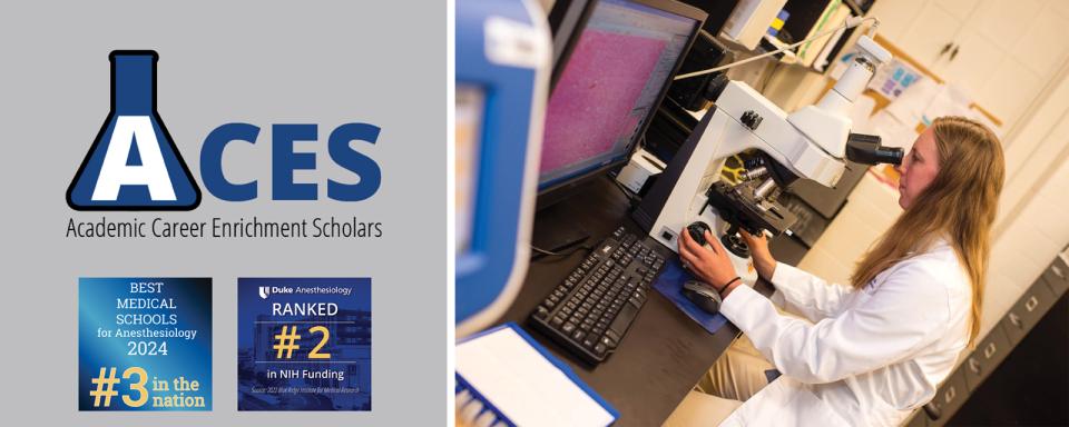 Academic Career Enrichment Scholars (ACES) Program | Duke Department of Anesthesiology